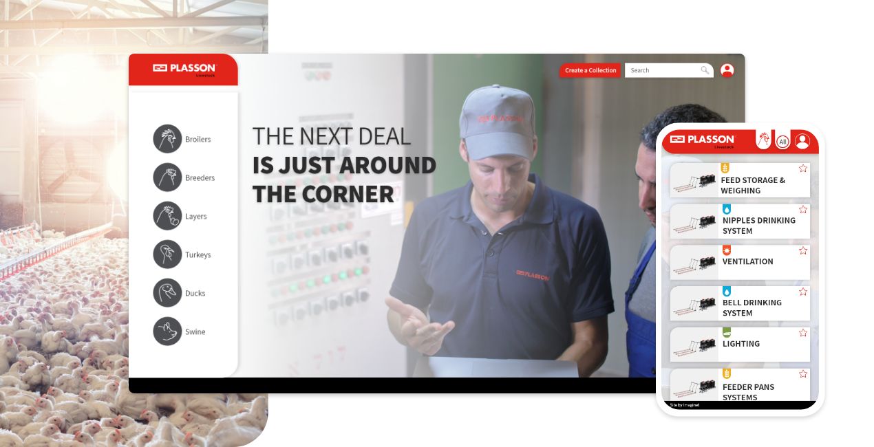 Plasson livestock - App - Imaginet - B2B Digital Marketing in Israel